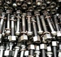 China Grade 8.8 Level Bolts and Nuts with Natural Finish and M30 X 175mm Specification for Industrial Fastening for sale