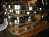 China Duplex Stainless Steel Weld Neck Flange EN 1092-1 Standard PN100 Pressure Rating Forged And Machined for sale