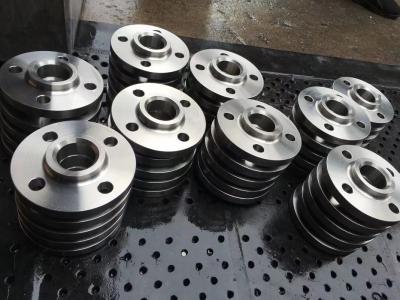 China Bevel End ANSI B16.25 Forged Process PN16 Raised Face Welding Neck Flange Weld Neck Flange for sale