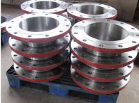 China Lightly Oiled Forged Steel Flanges with High Corrosion Resistance and RF Seal Face for Pipeline Connections for sale
