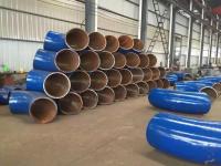 China Stainless Steel Butt Weld Fittings EN 10253-2 90° Elbow Pipe Connector for Industrial Piping for sale