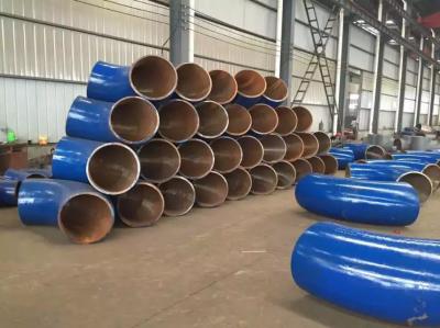 China Stainless Steel Butt Weld Fittings EN 10253-2 90° Elbow Pipe Connector for Industrial Piping for sale