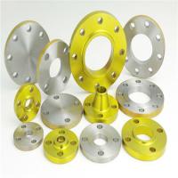 China DIN 2615-1 / DIN EN 10253-2 Forged Steel Flanges Round Shape EN 10253 Werkstoff for sale