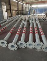 China Straight Tubular Poles Alloy Steel Seamless Tubes Hot Gavlanized Street Lighting Poles for sale