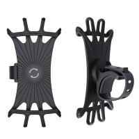 China 360 Degree Rotation Smart Phone Holder Silicone Bike Phone Mount Holder OEM ODM for sale