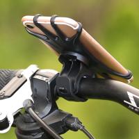 China 360 Degree Rotation Smart Phone Holder Silicone Bike Phone Mount Holder OEM ODM for sale