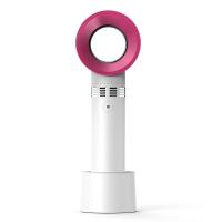 China Colorful Mini USB Handheld Fan Rechargeable Portable Bladeless USB Fan for sale