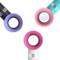 China Colorful Mini USB Handheld Fan Rechargeable Portable Bladeless USB Fan for sale