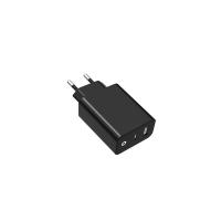 China QC 3.0 Type C Fast Wall Charger 30 Watt Dual USB Power Adapter for sale