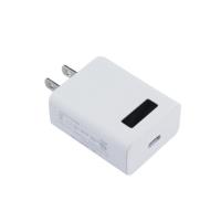 China Qualcomm 3.0 Fast Wall Charger AC100V AC240V 18W USB C Wall Adapter for sale