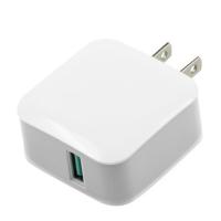 China QC3.0 Fast Charging USB Wall Charger 18w Dual USB Charger Adapter for sale