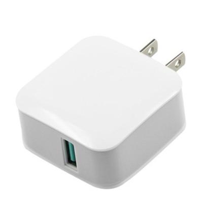 China QC3.0 Fast Charging USB Wall Charger 18w Dual USB Charger Adapter for sale