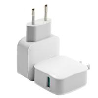 China QC3.0 Fast Charging USB Wall Charger 18w Dual USB Charger Adapter for sale