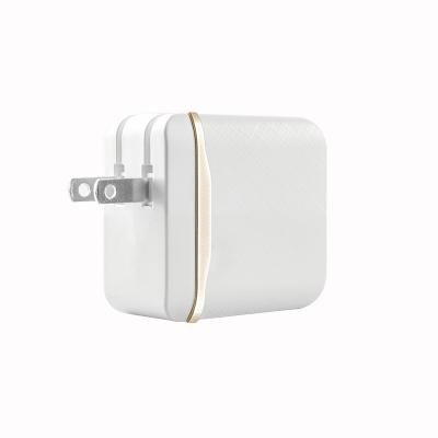 China 36w 2 Port USB C Charger , 3.0 USB Type C Wall Adapter With Power Delivery for sale