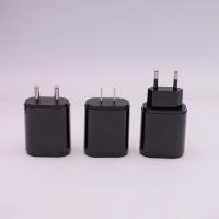 China Fast Charging Adapter 18w Qualcomm 3.0 Wall Charger  Dual Port Usb Wall Chargers For Eu Us India for sale