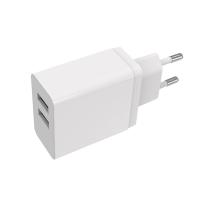 China 18w Quick Charge 3.0 Wall Charger European Fast Rapid Dual Usb Wall Charger Adapter for sale