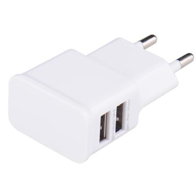 China Fast charging wall adapter for Samsung phone wall charger dual USB AC adapter 2A iphone charger for sale