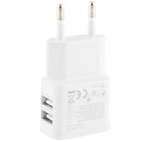 China Fast charging wall adapter for Samsung phone wall charger dual USB AC adapter 2A iphone charger for sale