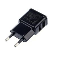 China Fast charging wall adapter for Samsung phone wall charger dual USB AC adapter 2A iphone charger for sale