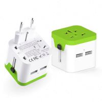 China 2 Port Foldable Fast Wall Charger Universal Adapter 5V2.4A USB Wall Mount Charger for sale
