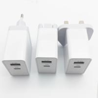 China Dual USB A 30W Fast Wall Charger Adapter 5V2.4A OEM ODM Acceptable for sale