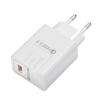 China 30w Quick Charge 3.0 USB Wall Charger Adapter Fast Charging Dual USB Ports For Iphone 12 for sale