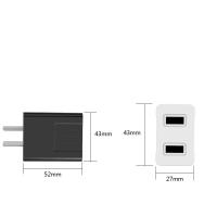 China Quick Charge 3.0 Usb Wall Charger 30w  Fast Charging Dual Usb Ac Power Adapter Australia for sale