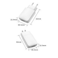 China 5v 2.4a Wall Charger Fast Charging Power Adapter Usb Port Eu Plug 12w Usb Power Supply Wall Adapter Charger for sale