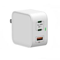 China 65w Gan Charger Type C PD Adapter With QC 4.0 3.0 Foldable US Plug for sale