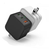 China 65w Gan Charger Type C PD Adapter With QC 4.0 3.0 Foldable US Plug for sale