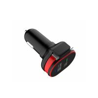 China USB Fast Car Phone Charger 5V 3A Dual Port 15w Iphone Car Charger Adapter for sale