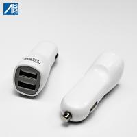 China 12W 5V 2.4A Fast Car Phone Charger Dual USB Quick Charge Car Adapter for sale
