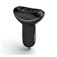China 3 Ports Fast Charging Car Adapter for sale