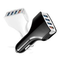 China QC 3.0 Fast Car Phone Charger , 30W Multi USB Port Car Charger for sale