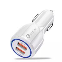 China 4x Fast Car Phone Charger Adapter 24W 30W USB A 5V 2.4A for sale