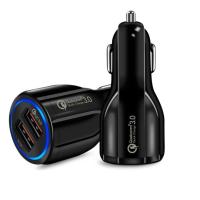 China 4x Fast Car Phone Charger Adapter 24W 30W USB A 5V 2.4A for sale