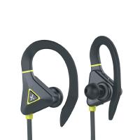 China Sweatproof Bluetooth Earhook Headphones , 12hours Wireless Sports Earphones for sale