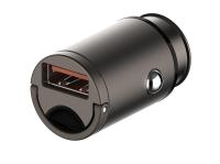 China 30W Super Fast Electric Car Charger Metal Alloy USB For Cell Phone for sale