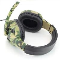 China Camouflage Gaming Headset PS4 Headset 1.2m With Noise Immunity Gamer for sale