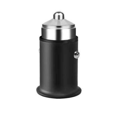 China Zinc Alloy Car Charger Adapter , 5V 2.4A Car Cell Phone Charger With USB Port for sale