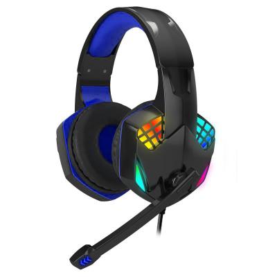 China 2m Wired Gaming Headphone , LED Gaming Headset With Microphone for sale