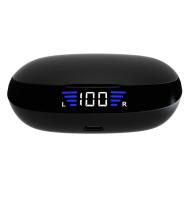 China 2600mAh TWS Bluetooth Earbuds 600hours Wireless Charging Case With Digital LED Display for sale