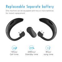 China 9hrs TWS Bluetooth Earbuds Ear Hook Hands Free Wireless Bluetooth 5.0 Headphones for sale