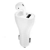 China 5V 2.4A Fast Car Phone Charger Adapter With Earphone for sale