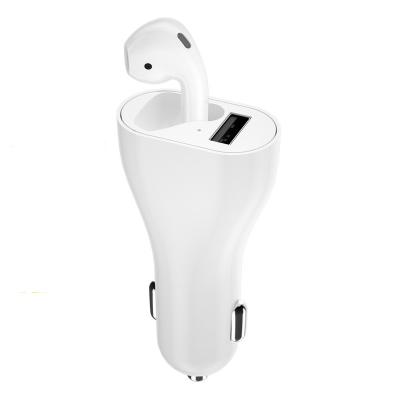 China 5V 2.4A Fast Car Phone Charger Adapter With Earphone for sale