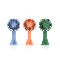 China 2000mAh 6hrs USB Handheld Fan With Rechargeable Built In Battery for sale