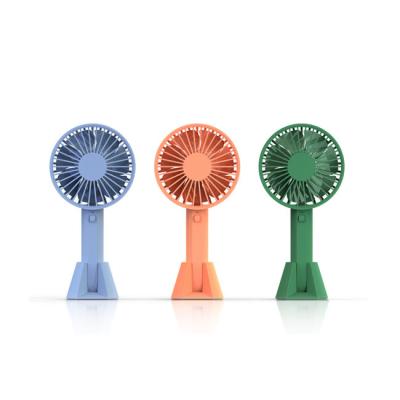 China 2000mAh 6hrs USB Handheld Fan With Rechargeable Built In Battery for sale