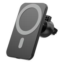 China FCC Magnetic Wireless Car Charger , 15w Air Vent Car Mount Phone Holder for sale