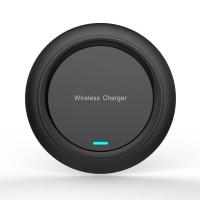China Lighting Qi Wireless Charging Station 5mm Portable Charger Cell Phone Charging Pad for sale