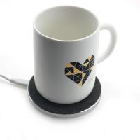 China 645g Mug Warmer 2 In 1 Wireless Charger For Home Office Coffee for sale